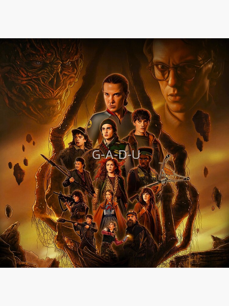 "Epic Stranger Things Illustration – Dark Fan Art of the Upside Down ...