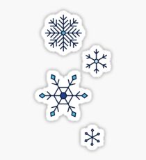 Snowflake Stickers | Redbubble