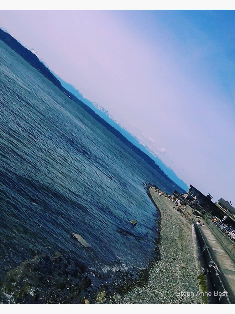 "Tilted Beach" Sticker for Sale by ProjectSteX | Redbubble