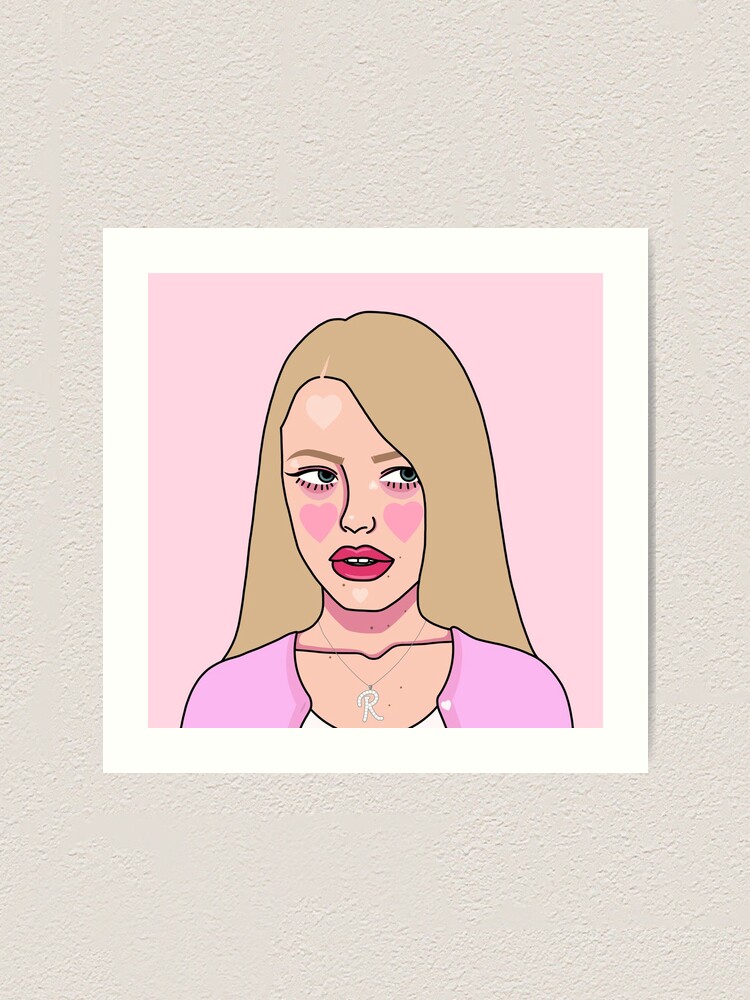 "Mean Girls Regina George" Art Print for Sale by thelamehuman | Redbubble