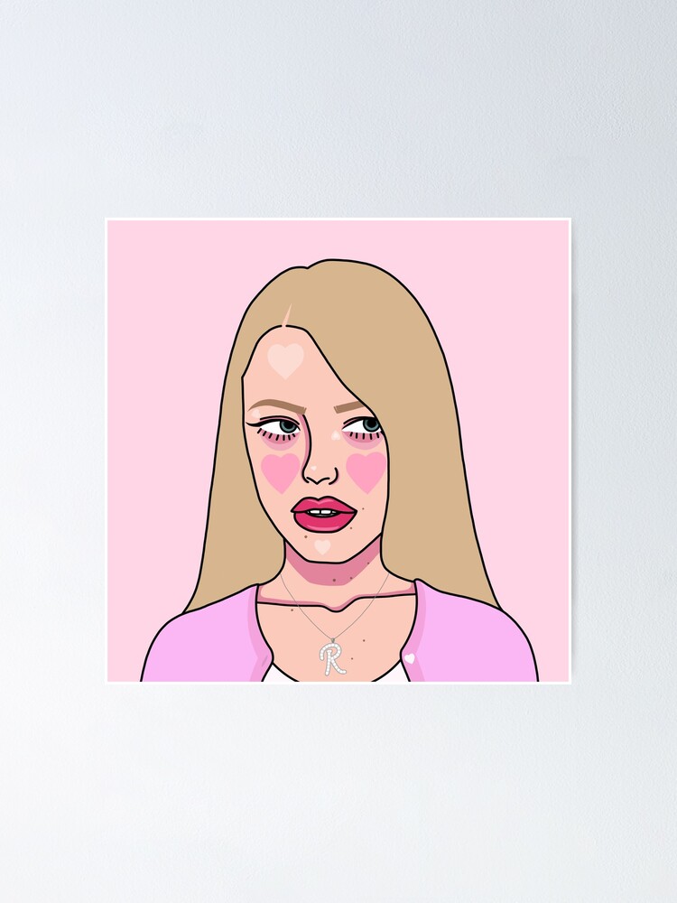 "Mean Girls Regina George" Poster by thelamehuman | Redbubble