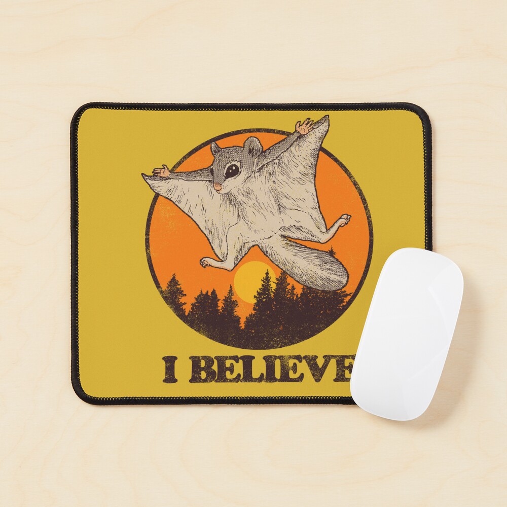 "I Believe Flying Squirrel" Premium Oversized Hoodie for Sale by ...