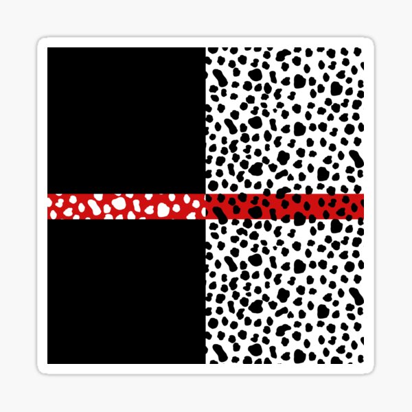 "Cruella de Vil Villains Inspired" Sticker for Sale by Rainbows Galore ...