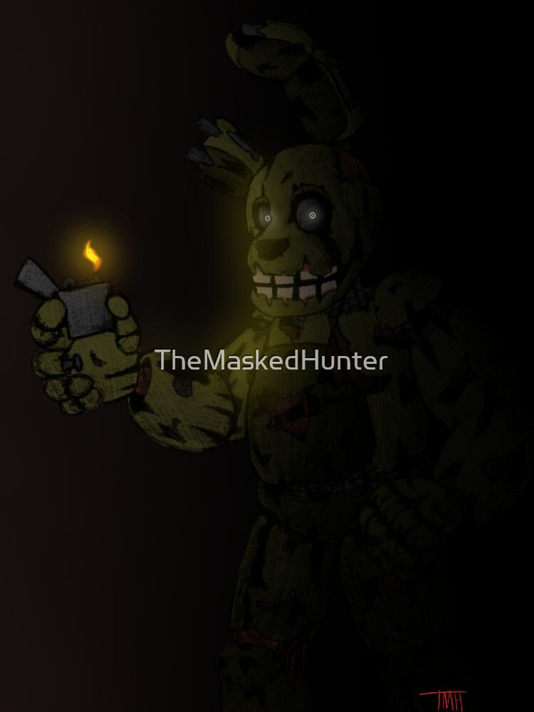 "Springtrap fnaf 3" Art Print for Sale by TheMaskedHunter | Redbubble