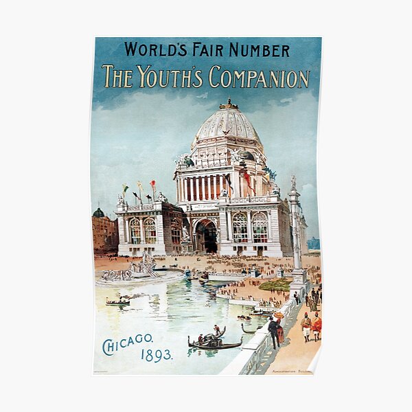 "Vintage 1893 Chicago World's fair expo " Poster for Sale by aapshop ...