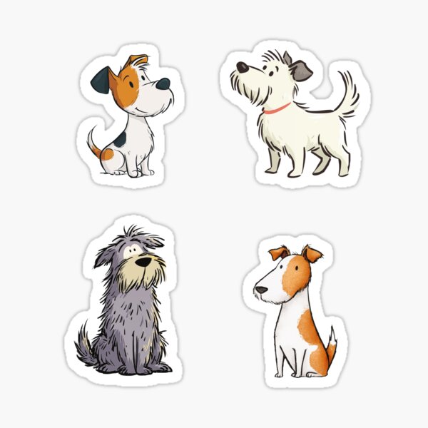 City Dog Marking Stickers for Sale | Redbubble
