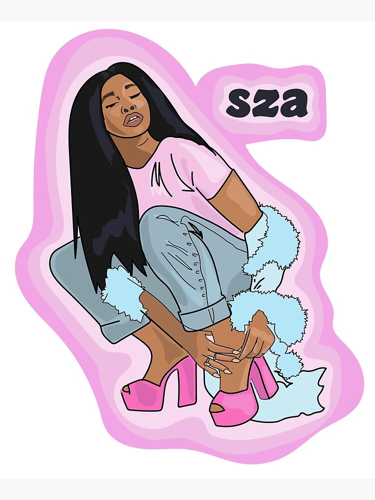 "Sza" Canvas Print for Sale by emmacooper1 | Redbubble