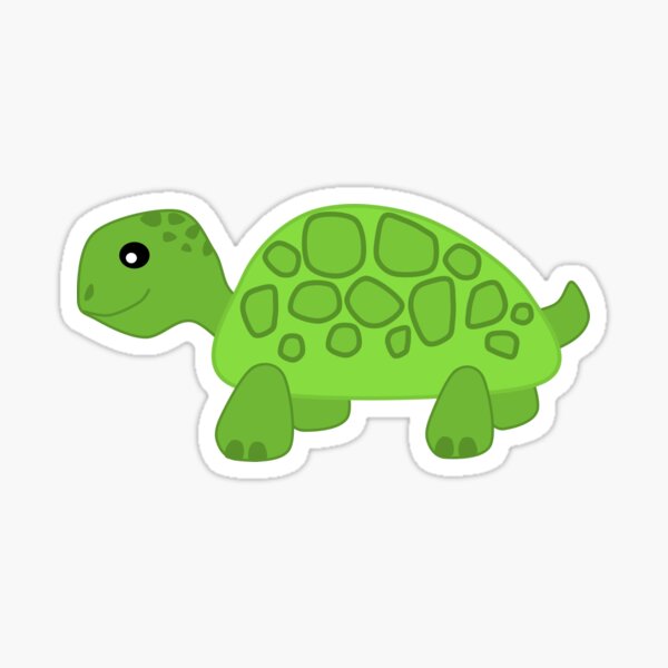 "Green Turtle" Sticker for Sale by Reethes | Redbubble