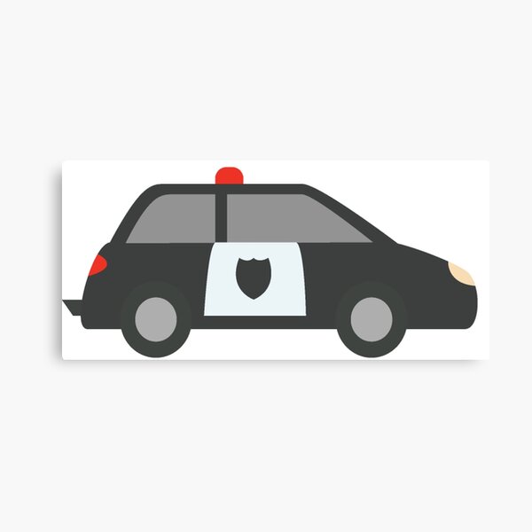 Police Car Canvas Prints | Redbubble