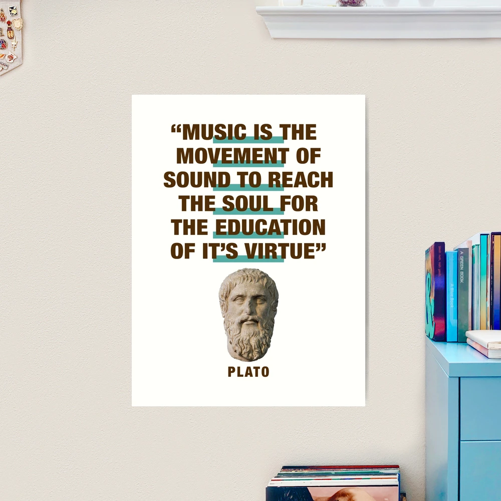 Plato Quotes On Music Music Gives A Soul To The Universe Wings To The