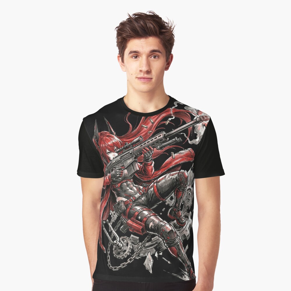 "Red Hood Nikke Goddess of Victory R Corp Wolf Girl Red Riding Hood ...