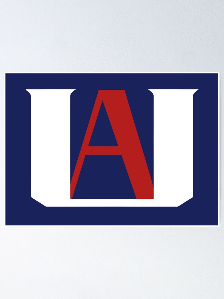 "UA Highschool Logo" Poster for Sale by conatron13 | Redbubble