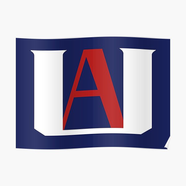 "UA Highschool Logo" Poster for Sale by conatron13 | Redbubble