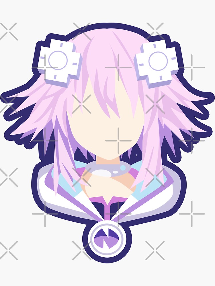 "Neptune Nep Nep" Sticker for Sale by DigitalCleo | Redbubble