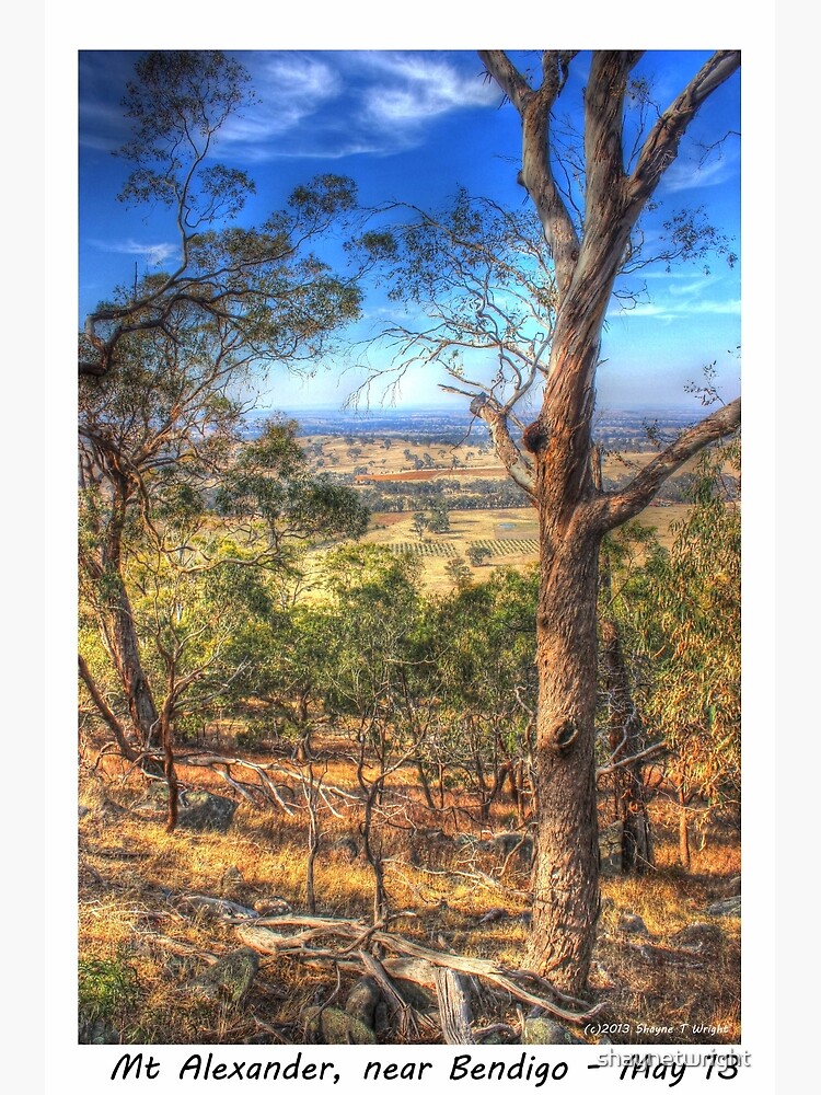 "Mt Alexander, Victoria" Poster for Sale by shaynetwright | Redbubble
