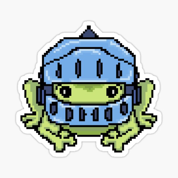 "FFXIV Palace of the Dead Pixel Frog Tank" Sticker for Sale by Yoguletu ...