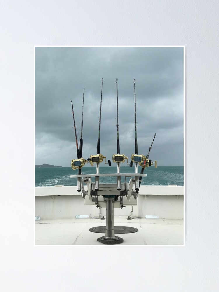 "Deep sea fishing" Poster by AaronRichards | Redbubble
