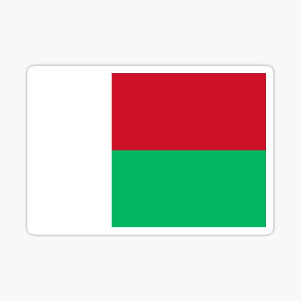 "Madagascar Flag- Show your love for Madagascar!" Sticker for Sale by ...