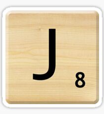 Scrabble Tile Stickers | Redbubble