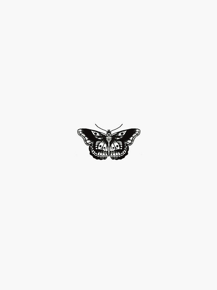 Pegatina «Harry Styles Moth Tattoo» de Gracelll | Redbubble
