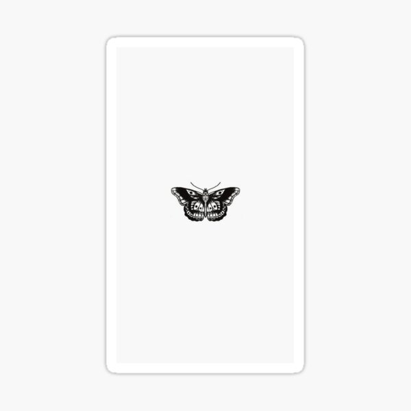 Pegatina «Harry Styles Moth Tattoo» de Gracelll | Redbubble