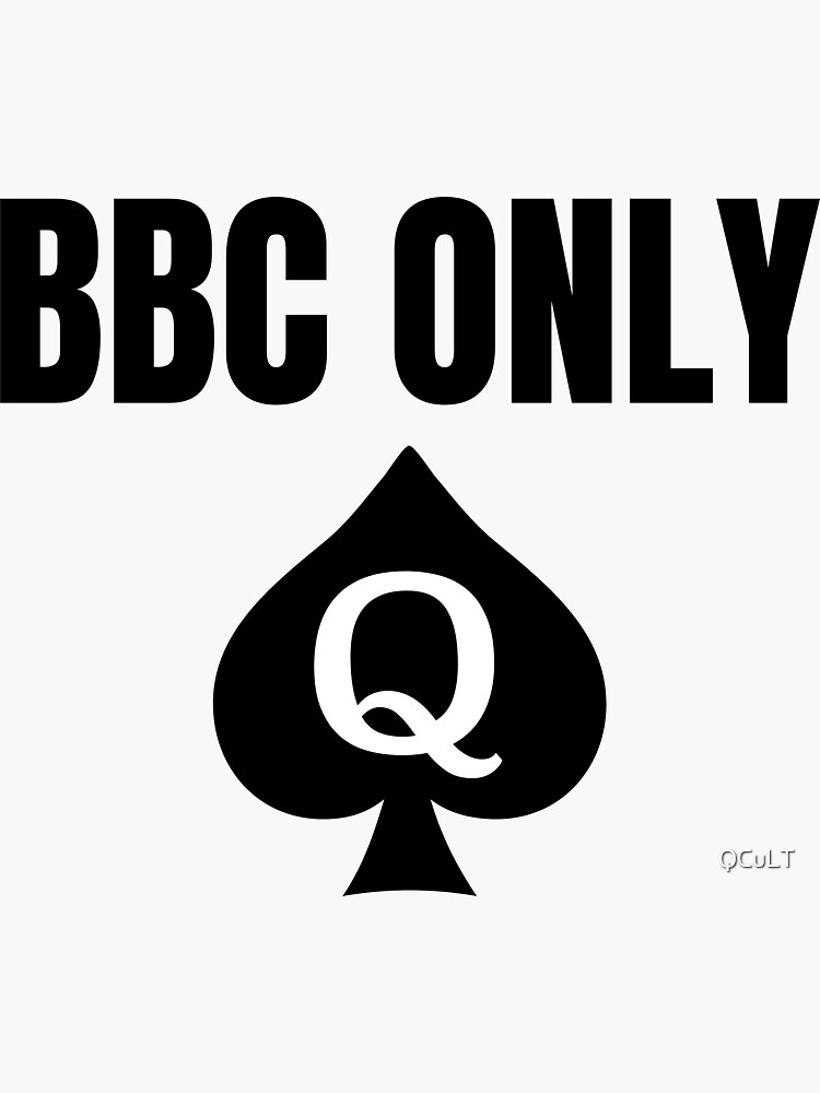 Bbc Only T Shirt Sticker For Sale By Qcult Redbubble