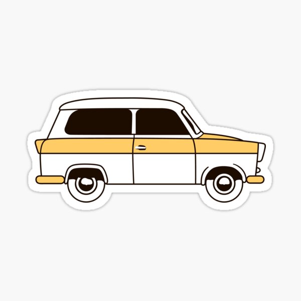 Trabant Stickers | Redbubble