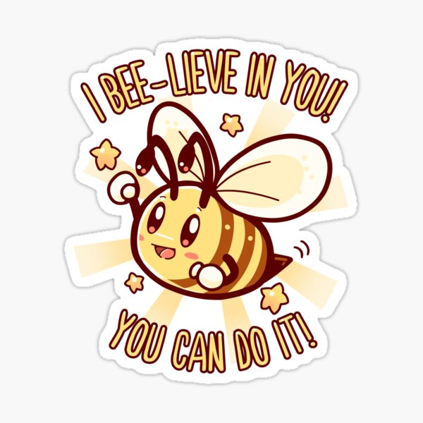 Bee Yourself Stickers | Redbubble