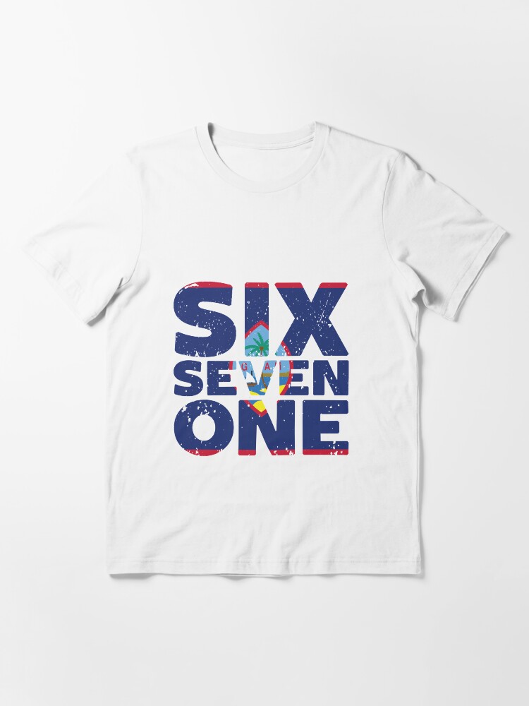 "Guam 671 Area Code Six Seven One " T-shirt for Sale by buyersdelight ...