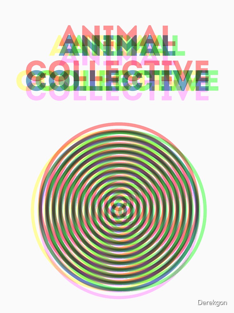"Animal Collective Psychedelic" T-shirt for Sale by Derekgon ...