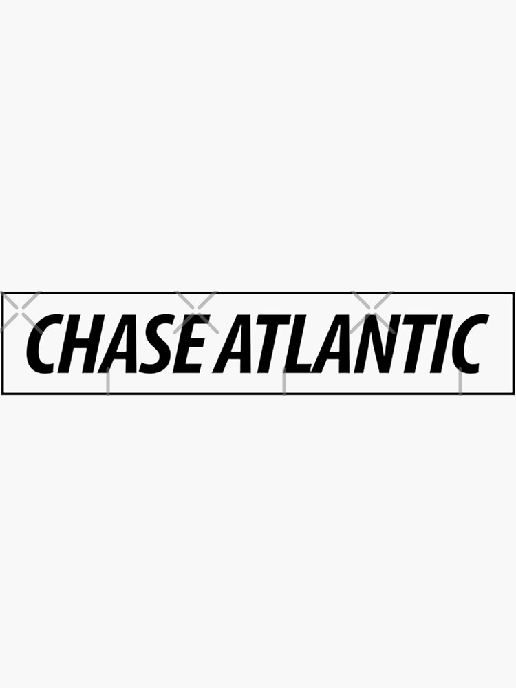 "CHASE ATLANTIC LOGO" Sticker for Sale by taegiminnie | Redbubble