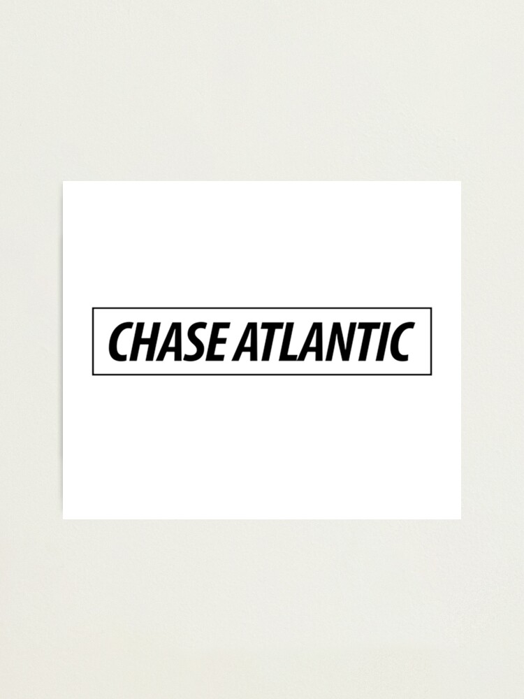"CHASE ATLANTIC LOGO" Photographic Print for Sale by taegiminnie ...