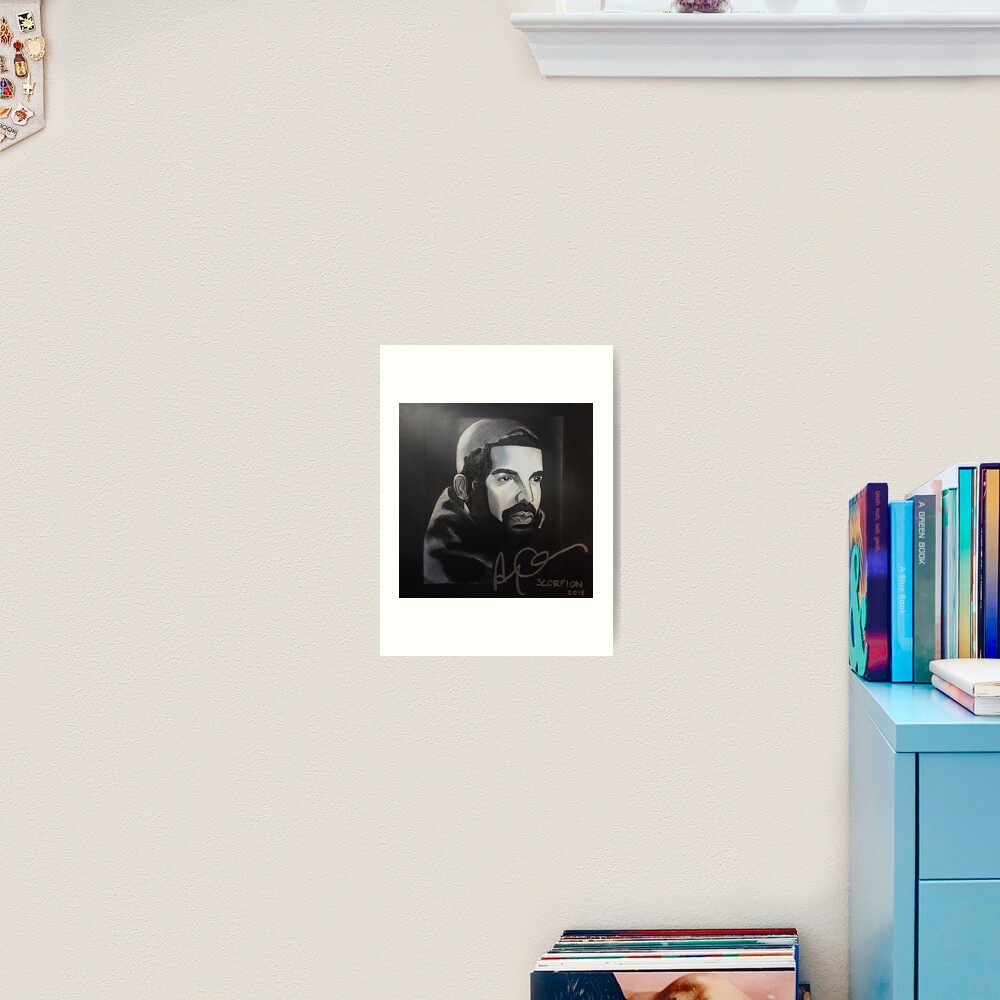 Lámina artística «drake, escorpión, portada del álbum, carátula del ...