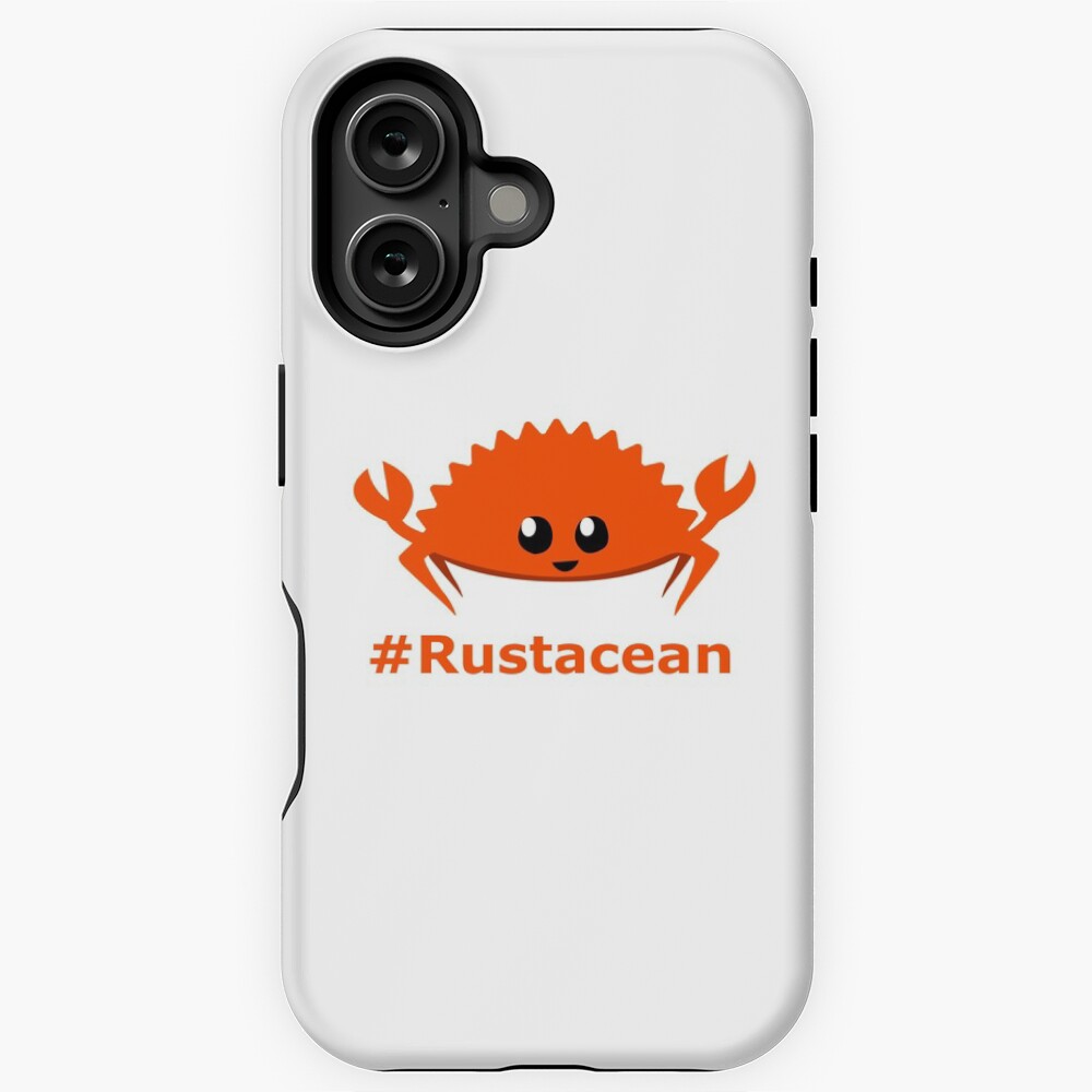 "Rust Language / Lang Unofficial Mascot - Ferris the crab Rustacean ...
