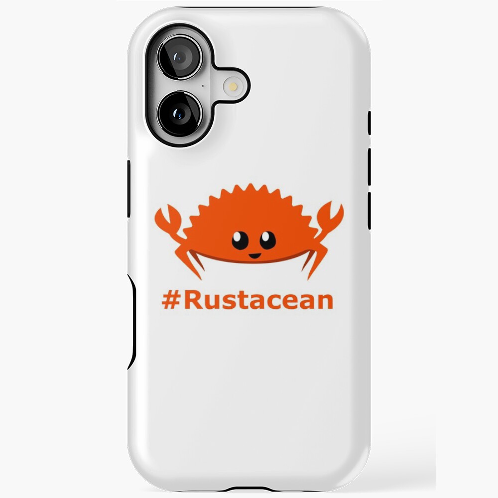 "Rust Language / Lang Unofficial Mascot - Ferris the crab Rustacean ...