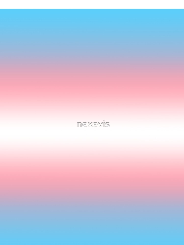 "Trans Gradient" T-shirt for Sale by nexevis | Redbubble | lqbt graphic ...