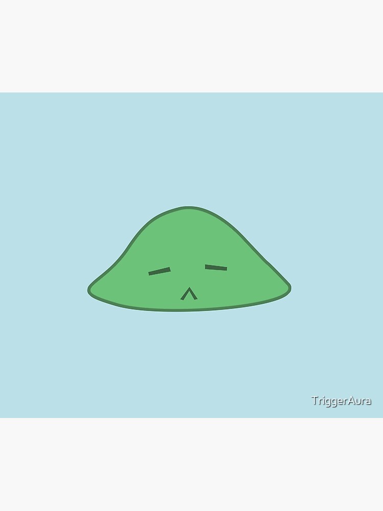 "Cute Sad Blob" Poster by TriggerAura | Redbubble