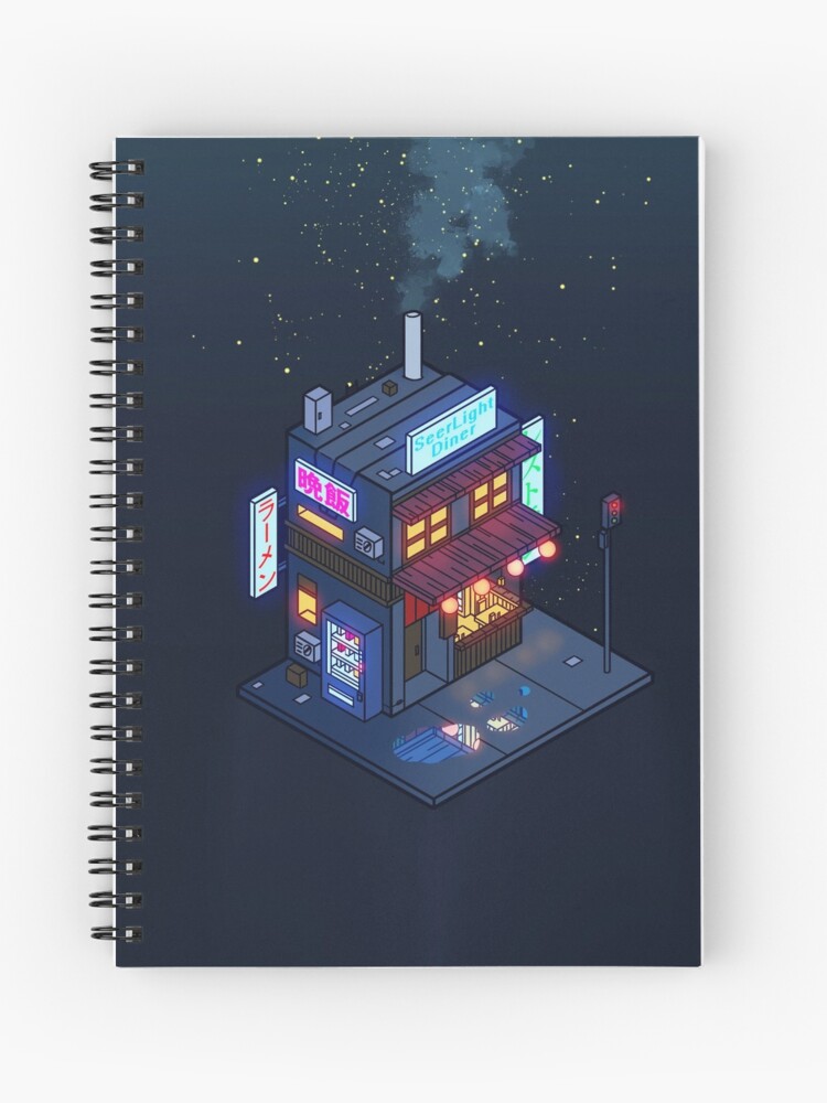 "Cyberpunk Juusu" Journal for Sale by SeerStuff | Redbubble