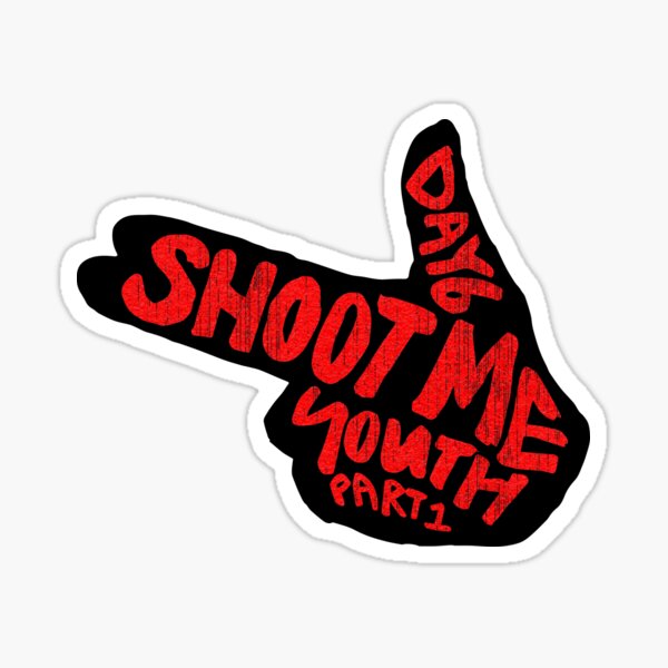 Shoot Me Stickers | Redbubble