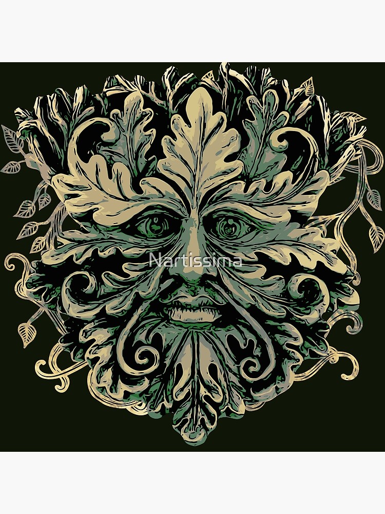 "The Green Man" Poster by Nartissima | Redbubble