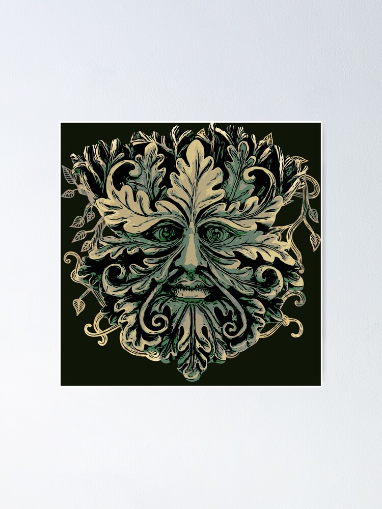 "The Green Man" Poster by Nartissima | Redbubble