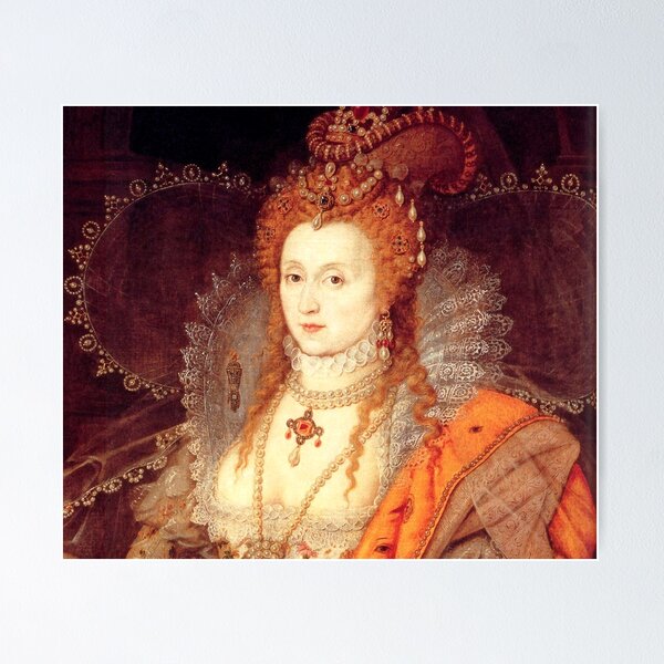 "Elizabeth I Portrait" Poster for Sale by Styled Vintage | Redbubble