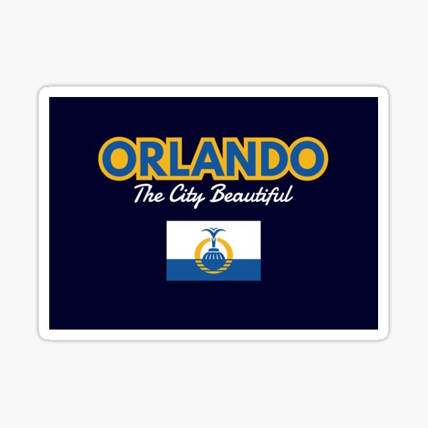 "Orlando Flag " Sticker by sicknick | Redbubble
