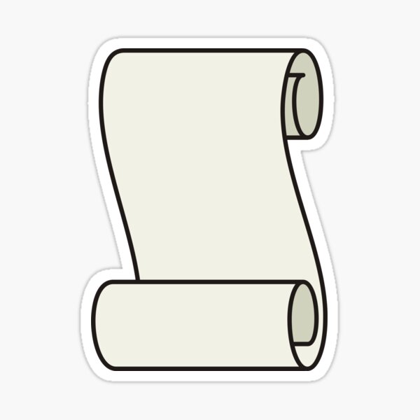 "Scroll" Sticker for Sale by Reethes | Redbubble