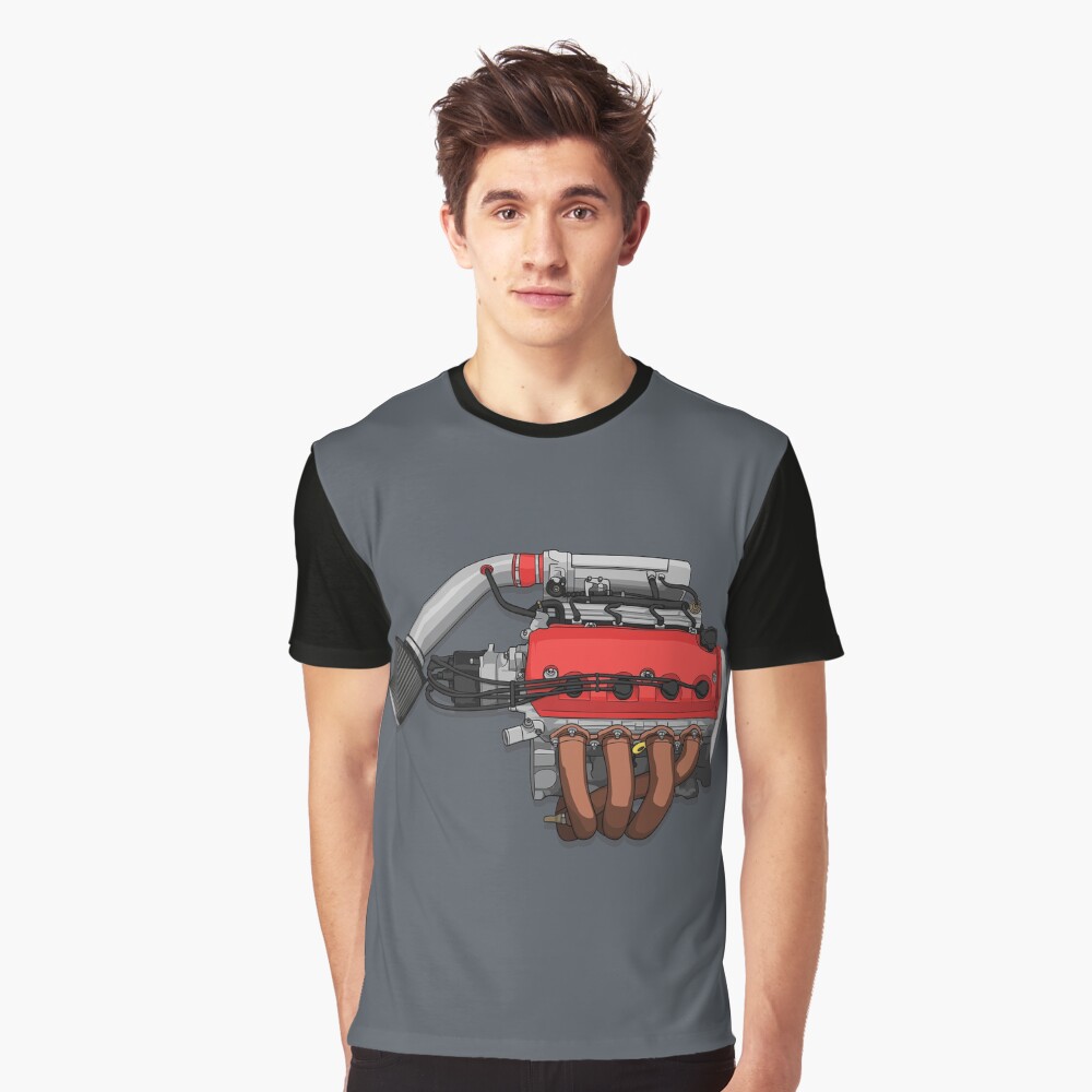 "D16 Engine sticker" Sticker for Sale by ArtyMotive | Redbubble