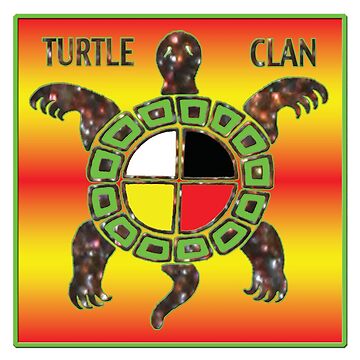 "Turtle Clan Medicine Wheel" Art Print for Sale by Nativeexpress ...