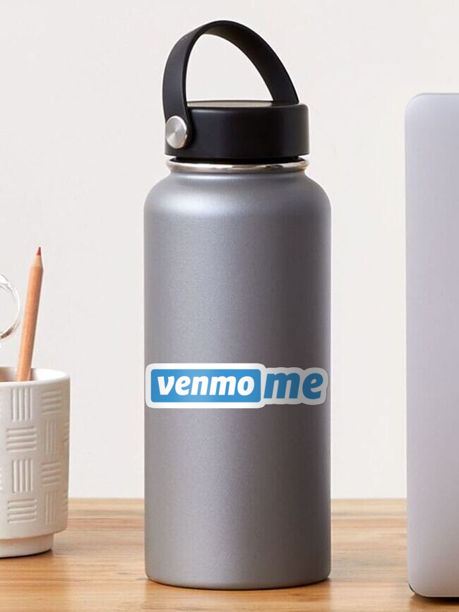 "venmo me!!" Sticker for Sale by sydchance | Redbubble