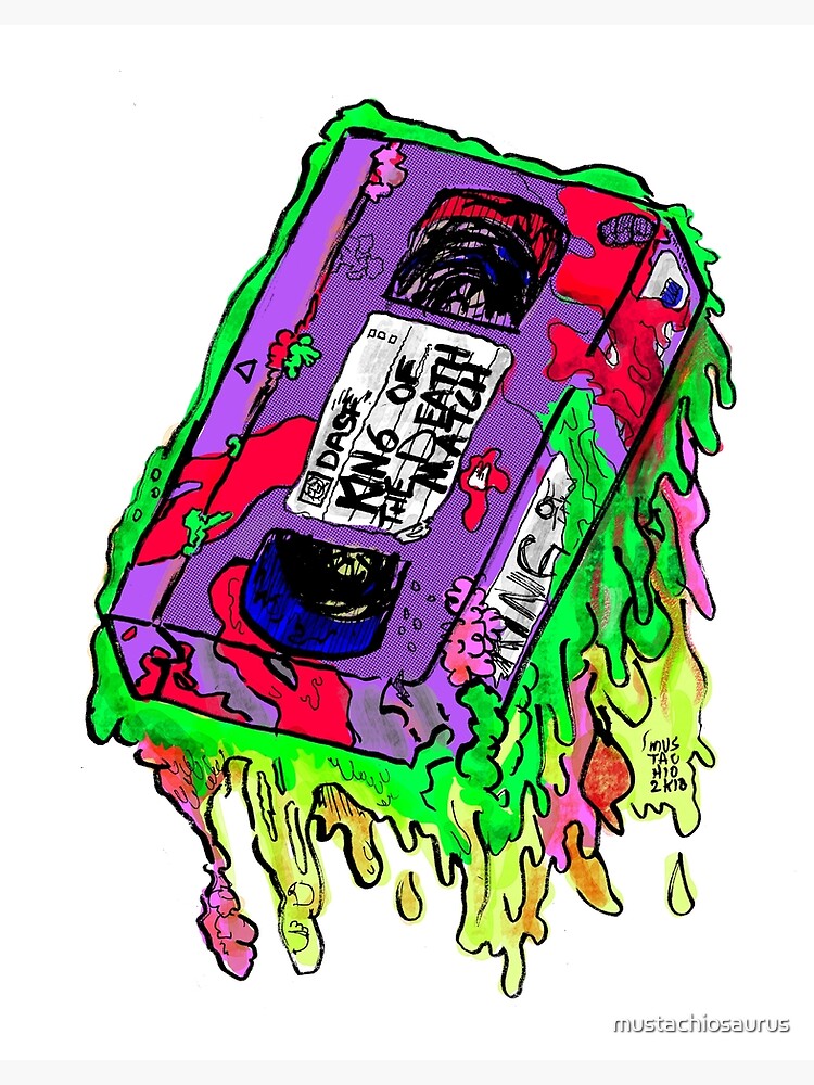 "TAPE TRADE" Poster by mustachiosaurus | Redbubble