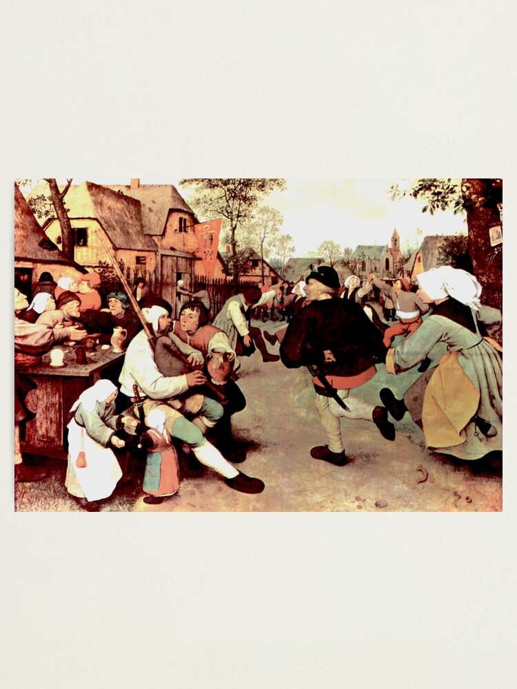 "HD. The Peasant Dance, by Pieter Bruegel the Elder. HIGH DEFINITION ...