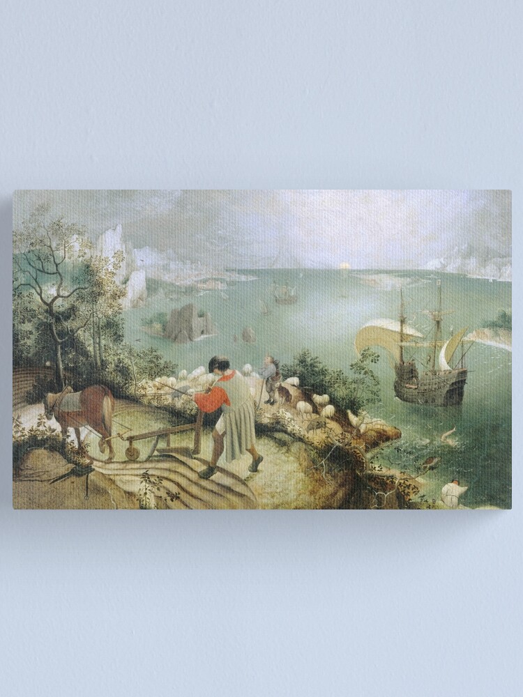 "HD. Landscape with the Fall of Icarus, by Pieter Bruegel the Elder ...